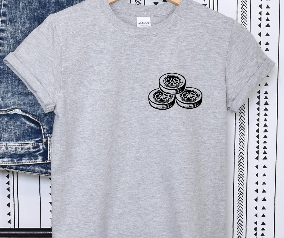 Slash Tires Pocket Design Full Color DTF Transfer – TBS Transfers